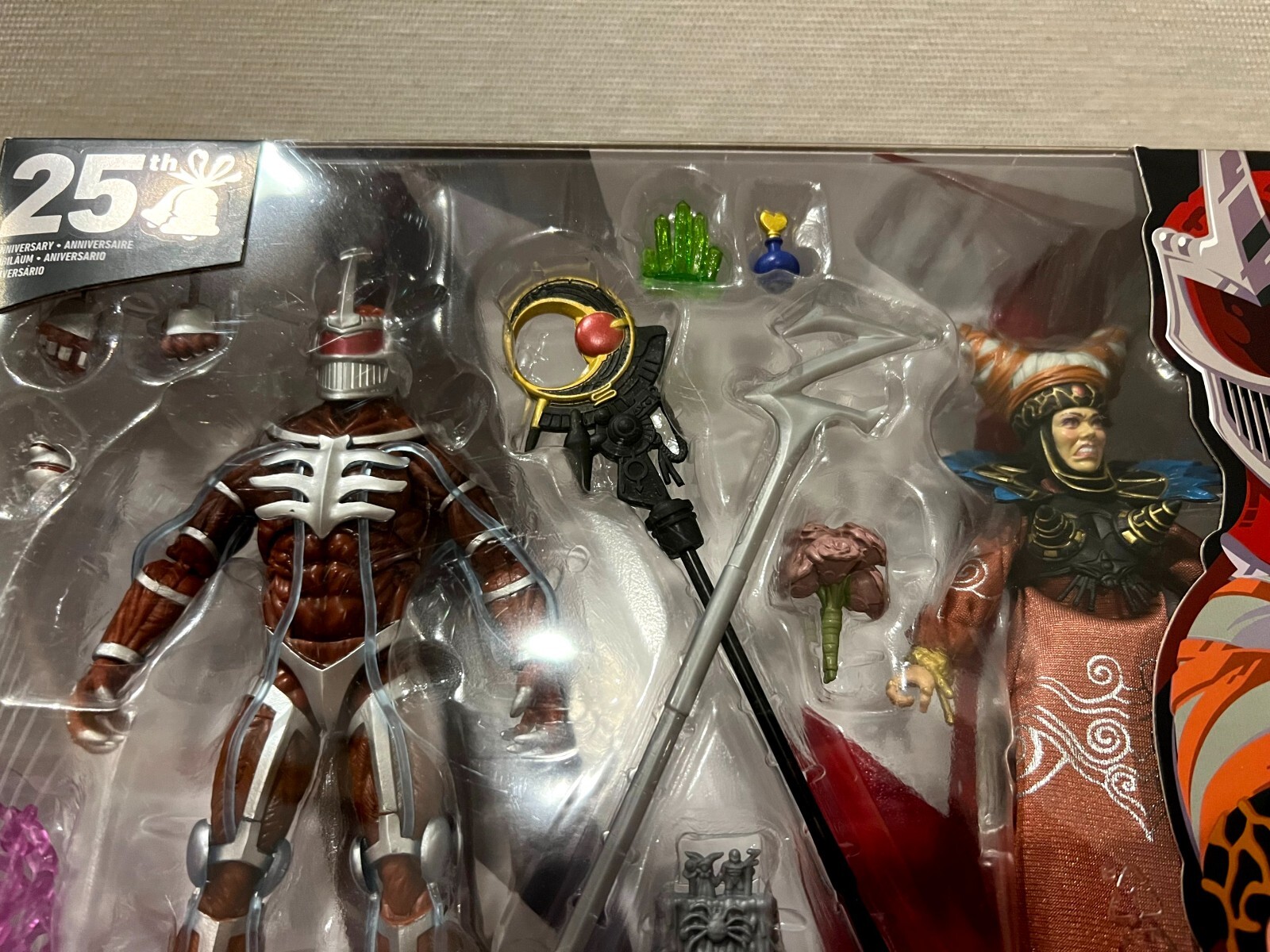 LORD ZEDD & RITA REPULSA 2-Pack Power Rangers Lightning Hasbro MMPR ...