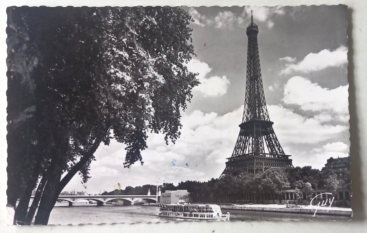 Cartolina D'epoca Della Torre Eiffel 2.766 Vintage Eiffel Tower Stock