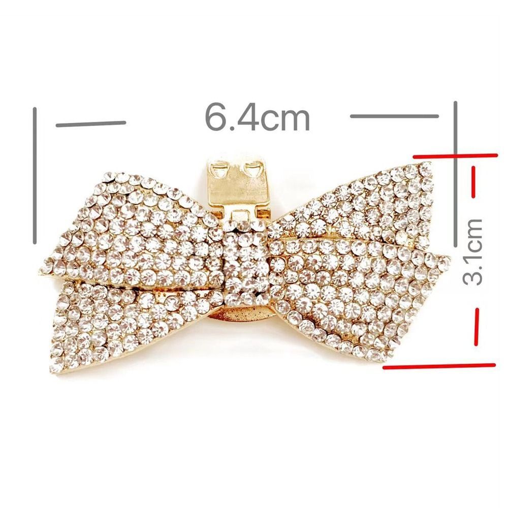 1PC Bowknot Charm Buckle Rhinestones Shoes Decorations Wedding | eBay
