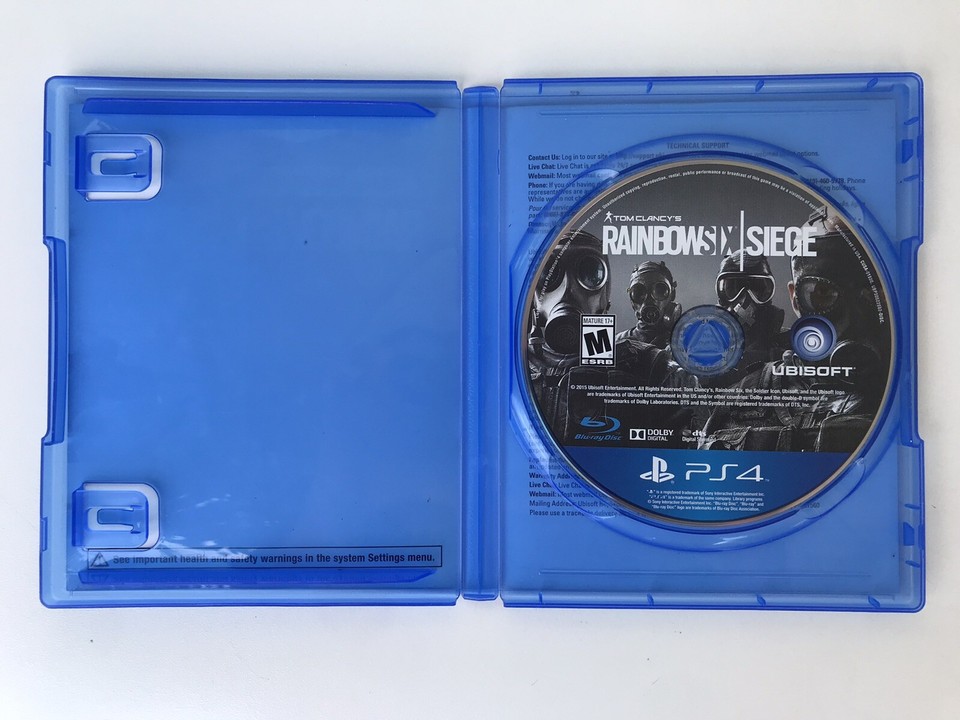 Tom Clancy's Rainbow Six: Siege Year 2 Gold Edition Sony Playstation 4 ...