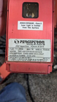 Perceptron 911-0008 Tricam Contour Sensor (lot 9pc) | eBay