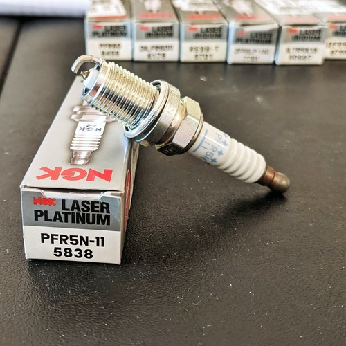 Single NGK 5838 / PFR5N-11 Spark Plug Laser Platinum Made In Japan Free ...