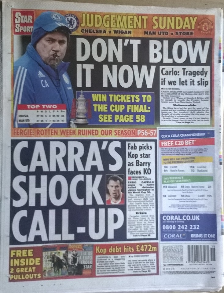 DAILY STAR 8 May 2010 - Lucy Pinder, Prince Harry, Will.i.am | eBay UK