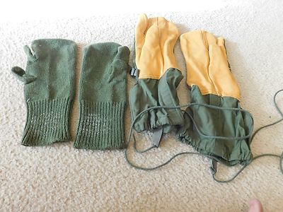 US MILITARY TRIGGER FINGER MITTEN SHELL W/ INSERT SIZE MEDIUM | eBay