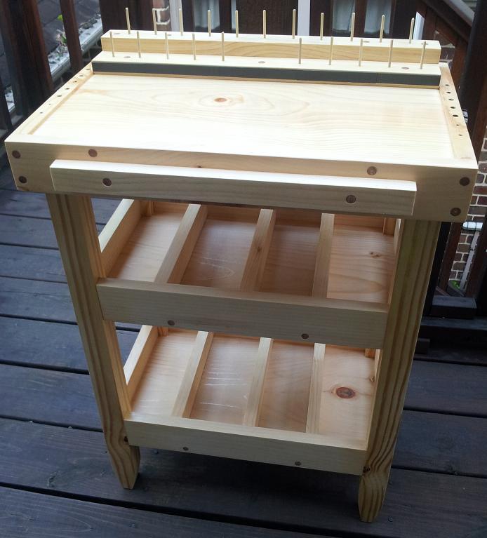 PORTABLE FLY TYING TABLE benches desks TROUT bass Fly Fishing flies ...