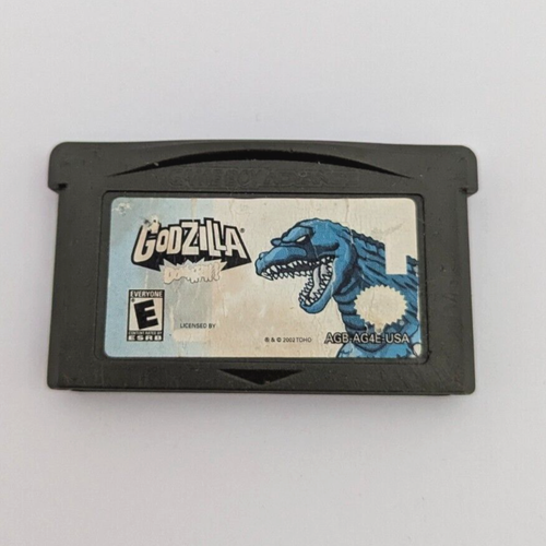 Genuine Original Nintendo Game Boy Advance GBA Godzilla Domination ...