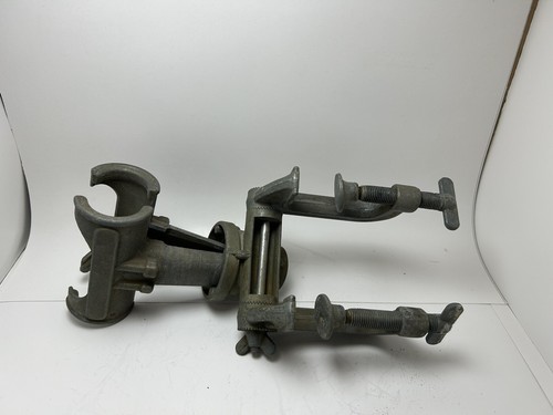 Vintage Dual Clamp Rod Holder | eBay