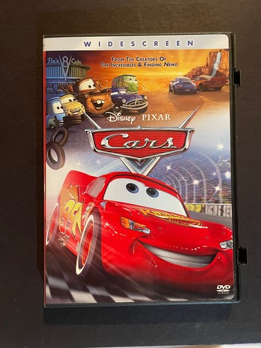 Disney- Pixar, "Cars" DVD 116 Minutes, Widescreen, 2006, No Scratches ...