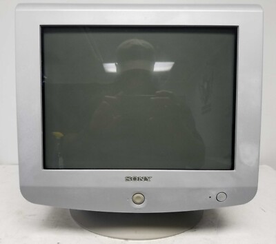 Vintage Sony HMD-A240 17"(16") Flat Trinitron Color Computer Display ...