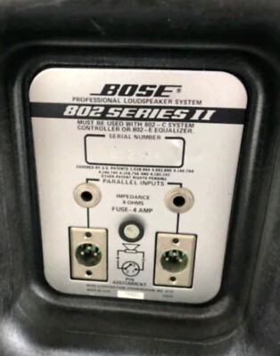 Bose 802 Series II Loudspeakers (Pair) | eBay