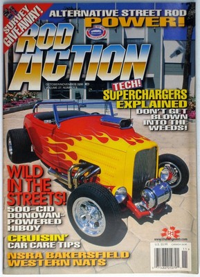 Rod Action Magazine October November 1998 Hot Street Machines ...