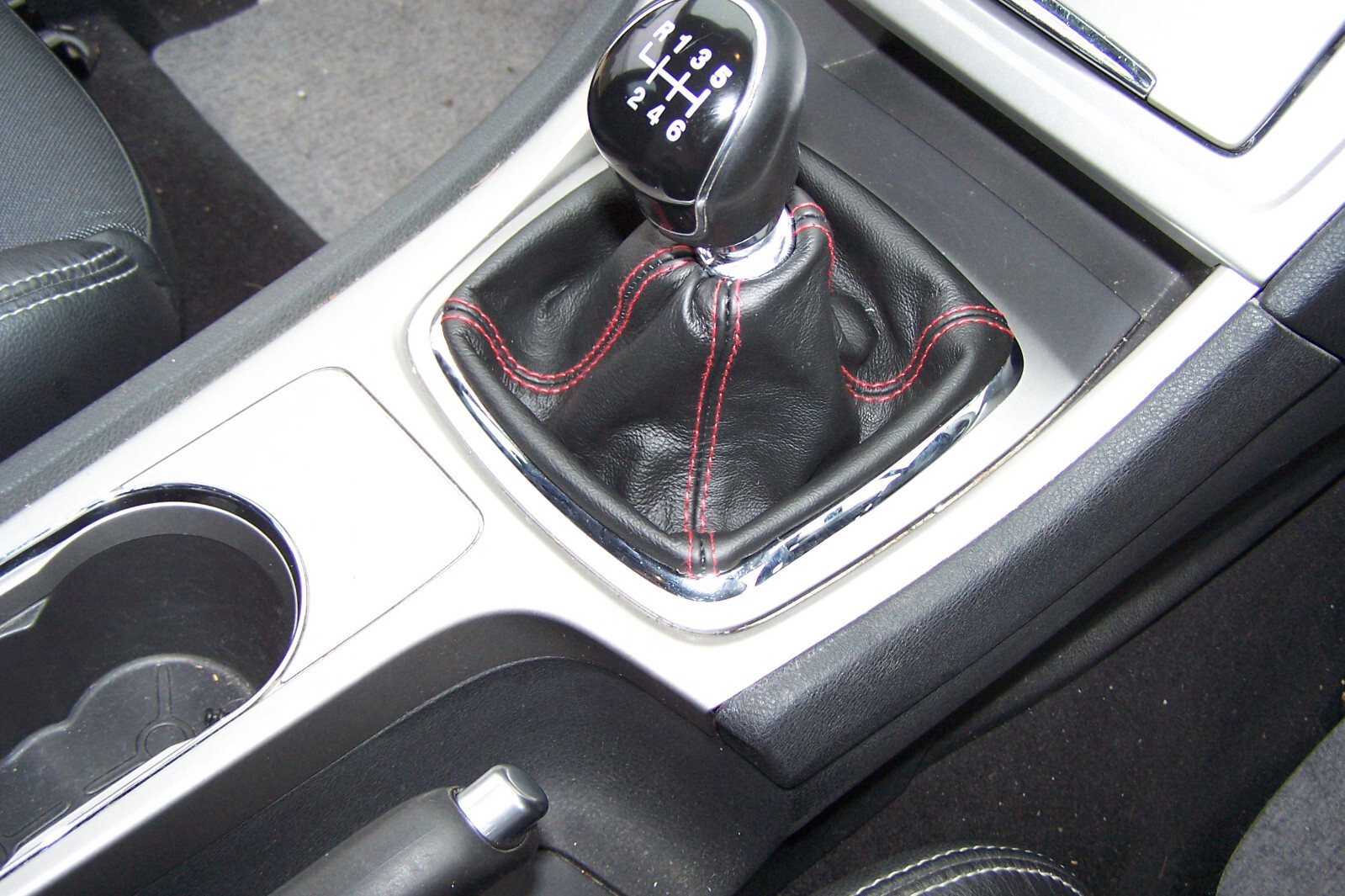 Gear Stick Gaiter For Ford Mondeo MK4 2007-2013 Black Genuine Leather ...