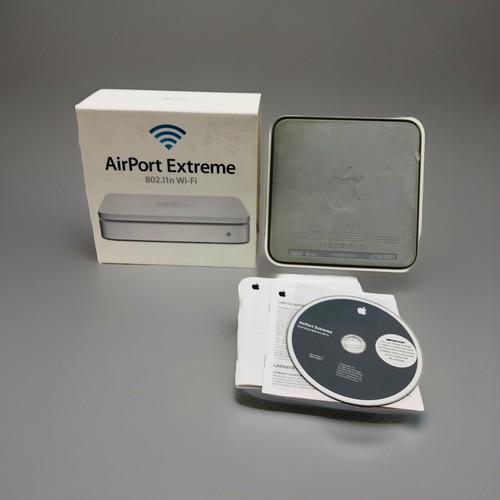 APPLE AIRPORT EXTREME 5th GEN A1408 BASE STATION 802.11n WiFi Wireless ...