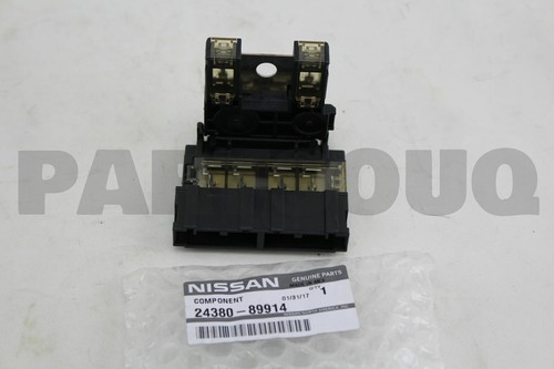 2438089914 Genuine Nissan HOLDER ASSY-FUSIBLE LINK 24380-89914 | eBay UK