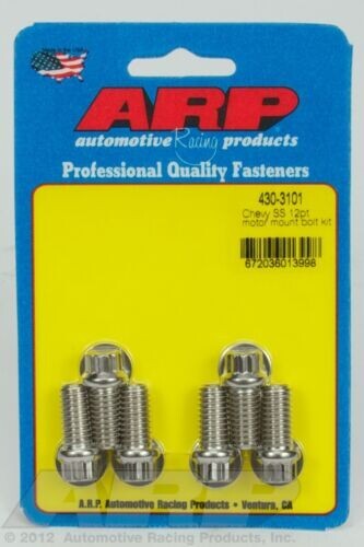 ARP 430-3101 Polished For Chevy SS 12pt motor mount bolt kit | eBay