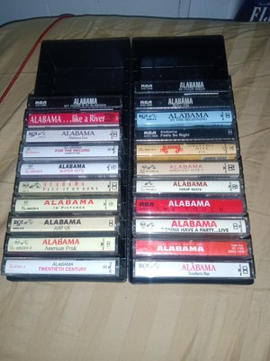Alabama 21 Country Southern Rock Cassettes Cheap Seats American Pride ...