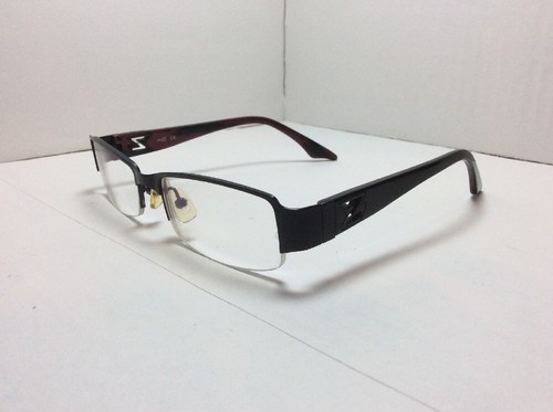 Zero X Eyeglasses FRAMES NMF2049 Black/Burgundy 51[]17 135 | eBay