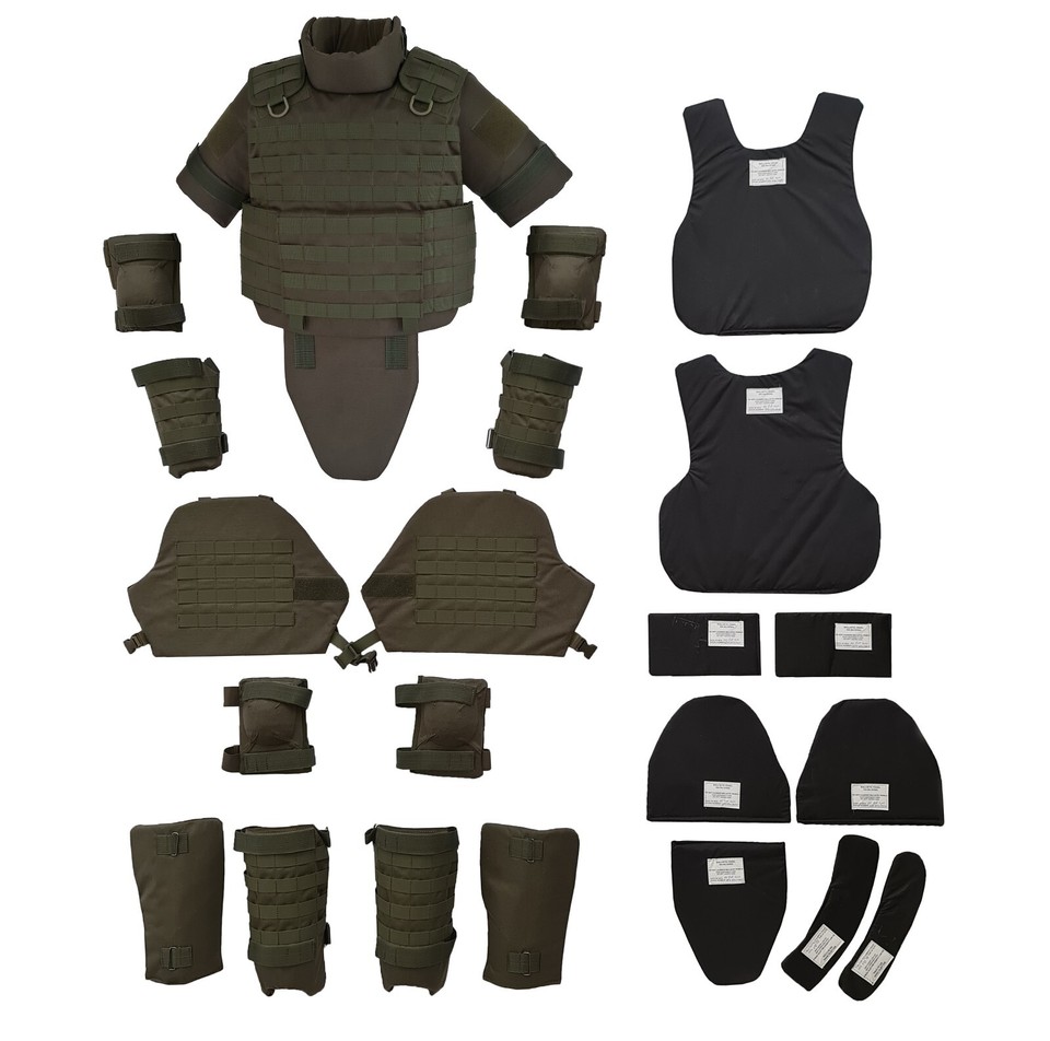 Body Armor XL Gear Protection Olive Drab: IIIA bulletproof Tactical ...