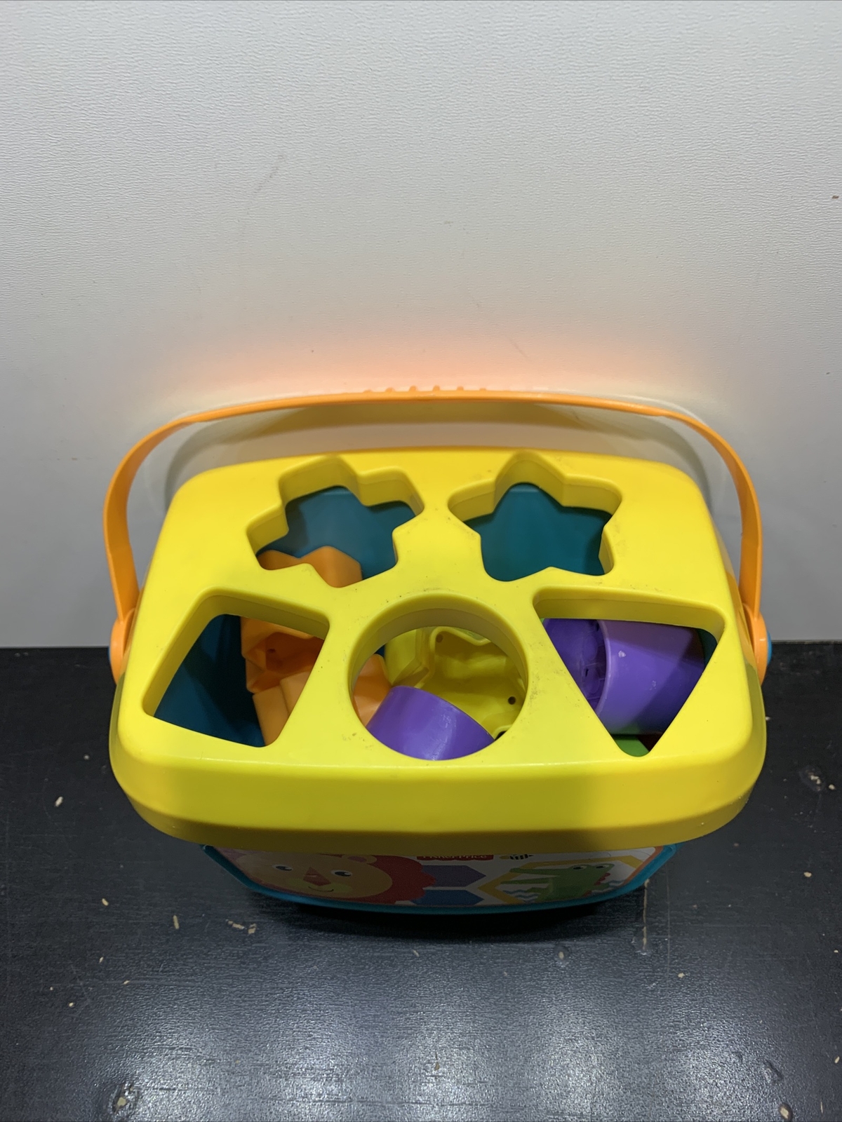 Fisher Price Shape Sorter Bucket W/ 11 Blocks Educational Toy | eBay