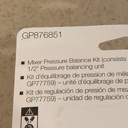 Kohler GP876851 Mixer and Pressure-Balancing Unit Kit - Black for sale ...