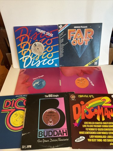 Lot Of 7 Vintage Vinyl Albums Ronco Various Disco Compilations | eBay