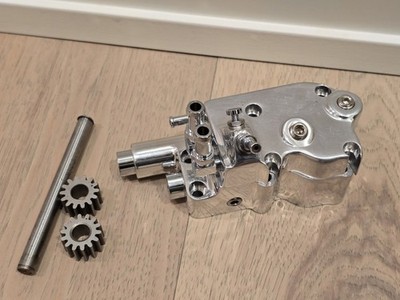 Harley-Davidson Shovelhead Chrome Oil Pump | eBay