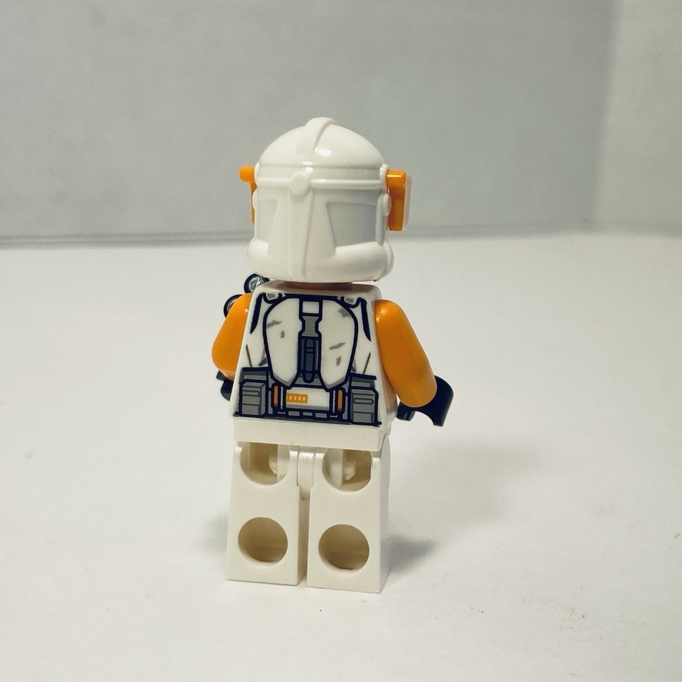 LEGO Commander Cody mini figure 75337 212th Clone trooper orange toy | eBay