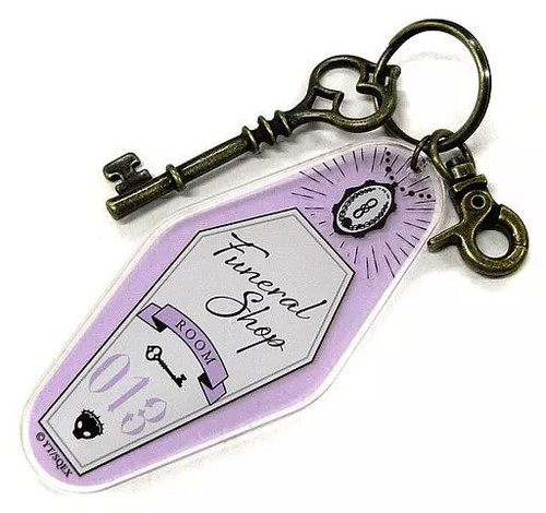 Miscellaneous goods Funeral Shop (Undertaker) Room Keychain "Black ...