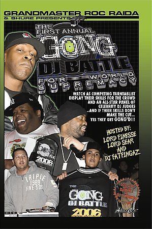 Roc Raida Presents: The Gong DJ Battle - New York (DVD, 2007) for sale ...