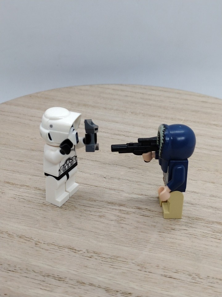 Lego Han Solo Tan Star Wars Legs with Holster Pattern Parka And Scout ...