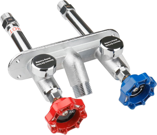 WHK 4" Frost Free Water Spigot Faucet for Outdoor Use, Brass & Chrome ...