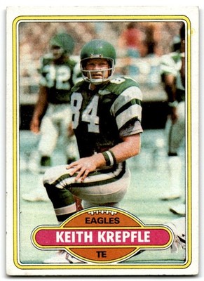 1980 Topps Keith Krepfle Philadelphia Eagles #32 | eBay