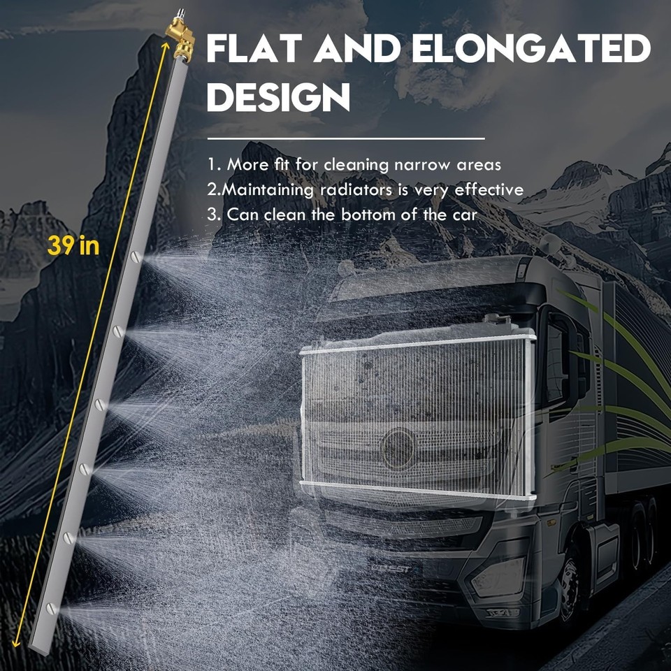 Radiator Cleaning Wand,Radiator Genie Water Air Cleaning Wands,Radiator ...