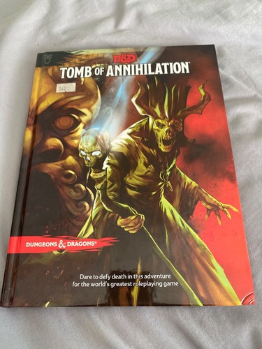 Dungeons and Dragons D&D RPG Book Tomb of Annihilation | eBay