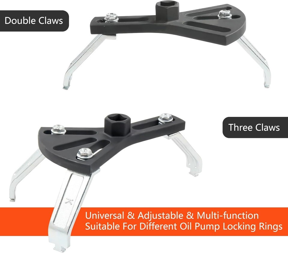 5 Sets Fuel Tank Lock Ring Tool Kits Universal Fuel Pump Removal Tool ...
