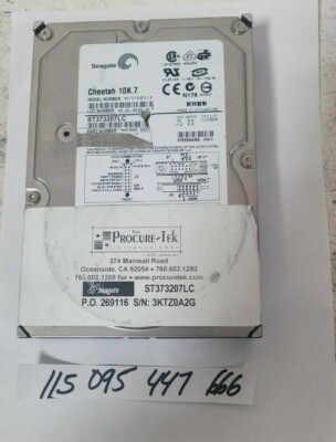 9X3006-003 Seagate Cheetah 10K.7 73.4GB 10000RPM Ultra-320 SCSI 80-Pin ...