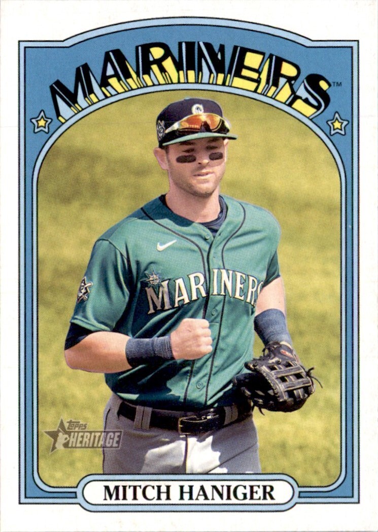 2021 Topps Heritage Mitch Haniger Seattle Mariners #684 | eBay