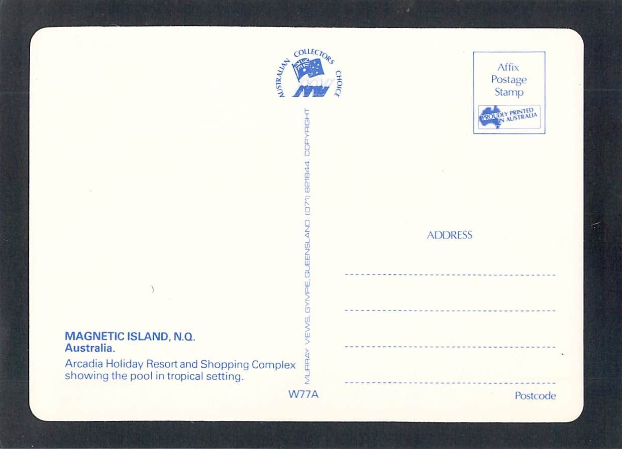 D6742 Australia Q Magnetic Island Arcadia Holiday Resort MV postcard | eBay