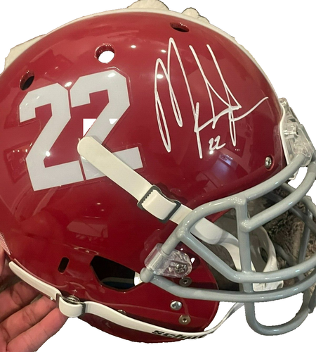 Mark Ingram Signed Alabama Schutt NCAA Full Size Rep Helmet #22 | eBay