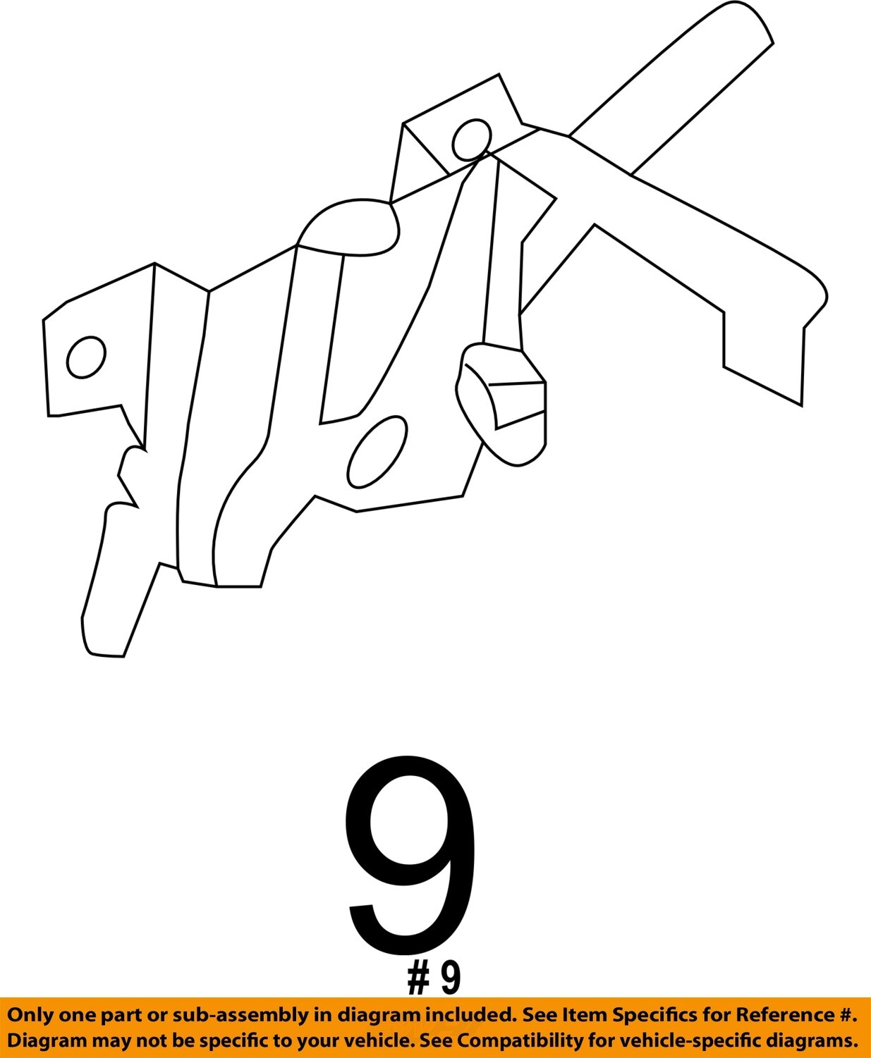 2014 - 2018 Subaru Forester OEM Hood Lock Assembly Latch 57310SG010 for ...