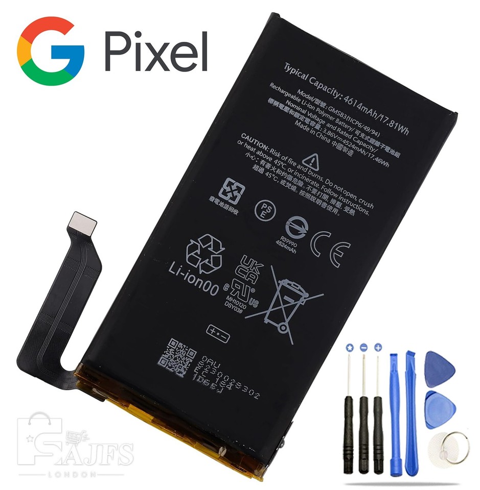 Genuine Google Pixel 6 GMSB3 Internal Battery 4614 mAh G730-05942-01 ...