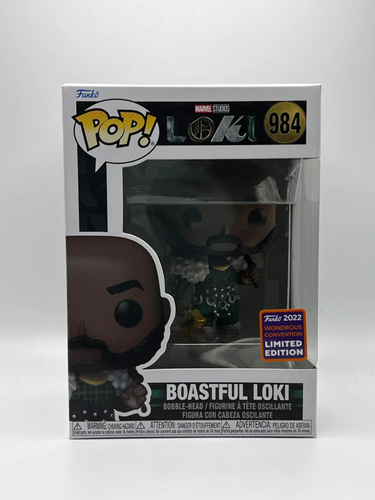 Funko Pop! Marvel - Boastful Loki (2022 Wondrous Convention Limited ...