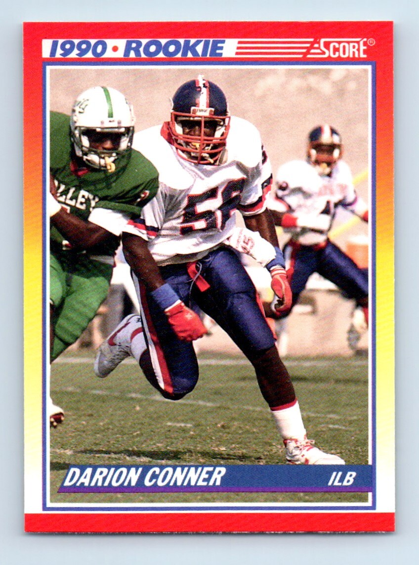 1990 Score Darion Conner Rookie Atlanta Falcons #643 | eBay