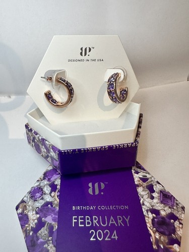 Bomb Party Feb 2024 Earrings “Gorgeous Glam” Rhodium Plating | eBay