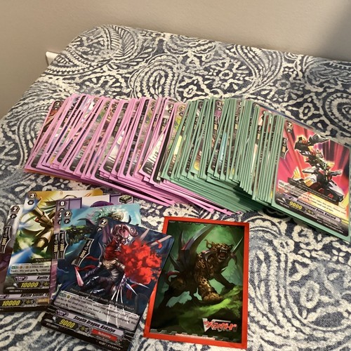 Lot Of 100+ Cardfight Vanguard Trading Cards in protective sleeves | eBay