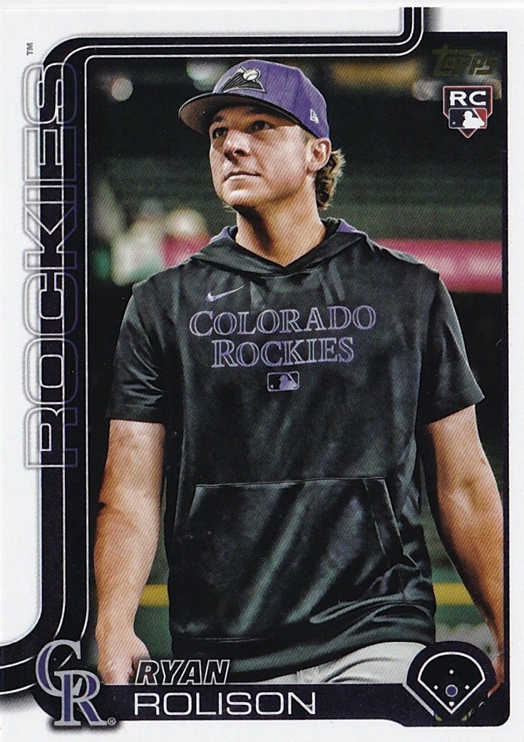 2025 Topps Update Series - Ryan Rolison #US124 Golden Mirror Image ...
