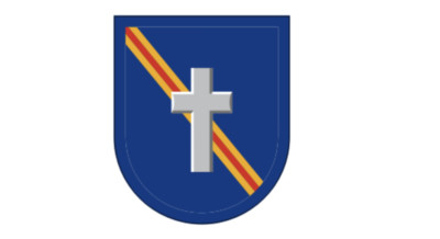 4" army ca state military reserve chaplain cross bumper sticker decal ...