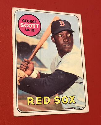 1969 VINTAGE TOPPS GEORGE SCOTT #574 Boston Red Sox NRMT | eBay