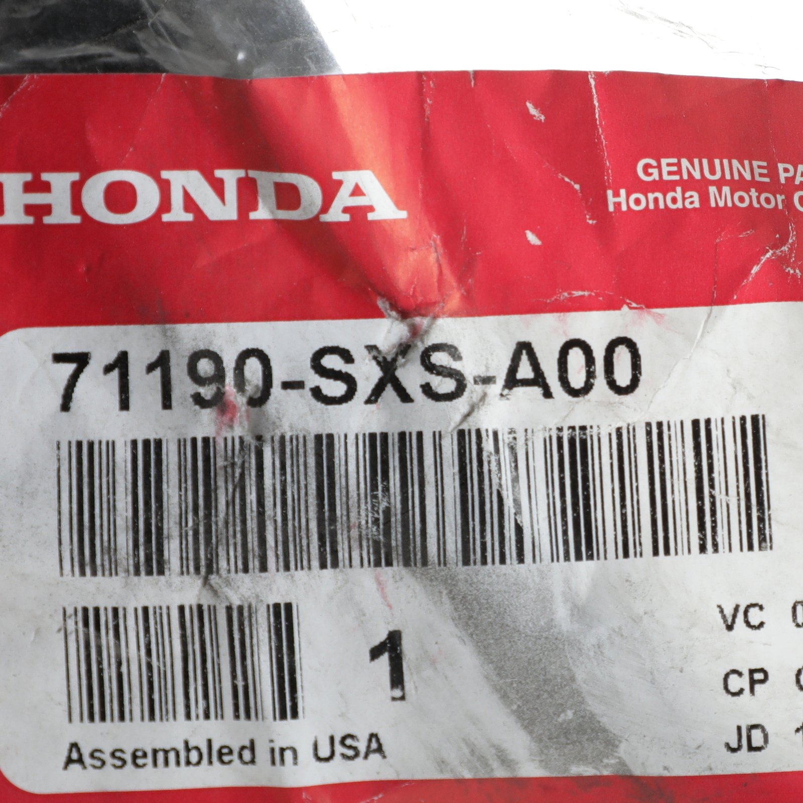 NEW OEM Honda 2007-2011 CR-V Front Bumper Beam Outer Reinforcement ...