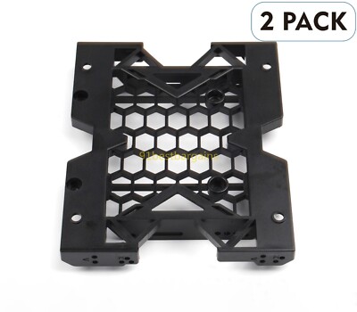 2.5/3.5 to 5.25in Drive Bay Case Adapter SSD HDD Fan Mounting Bracket ...